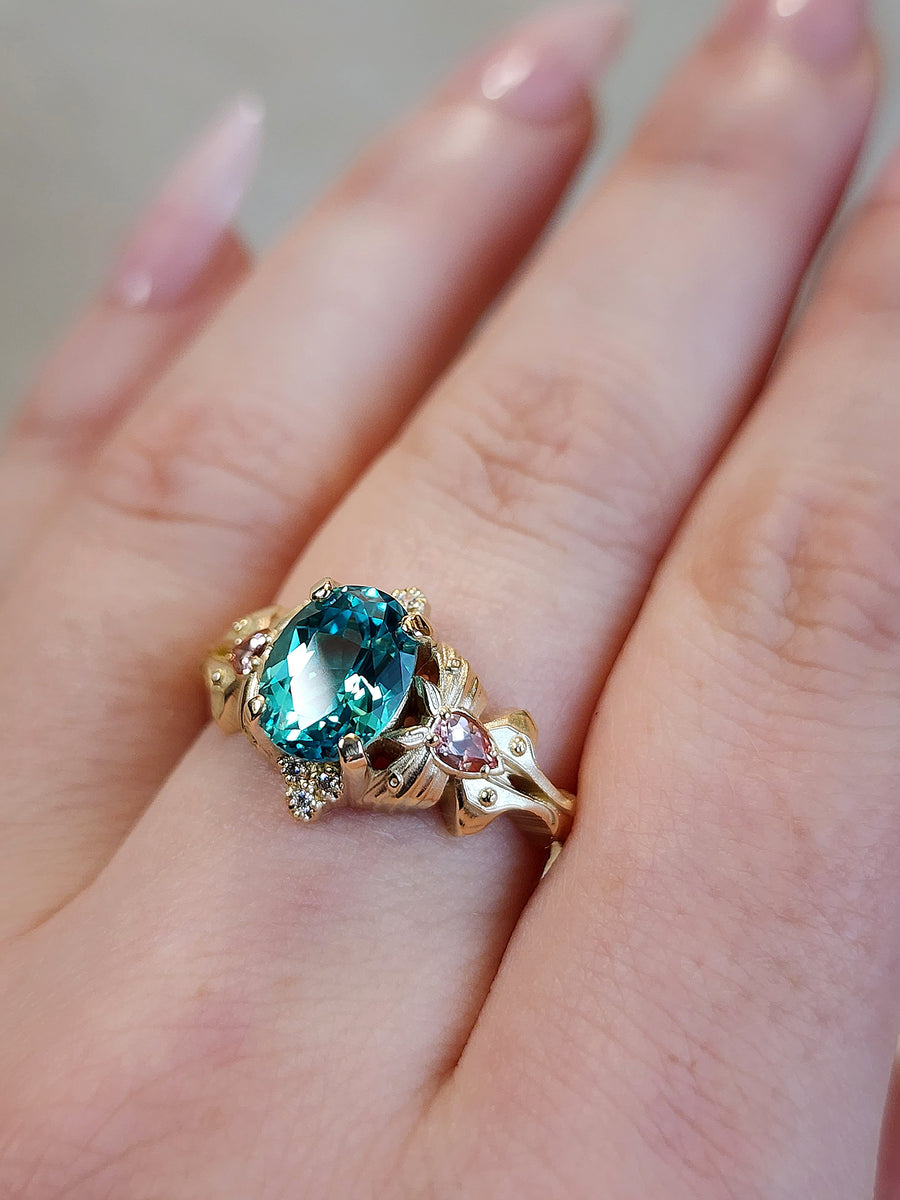 *Setting Only* Luna Moth Engagement Ring for Build Your Own Ring - COL ...