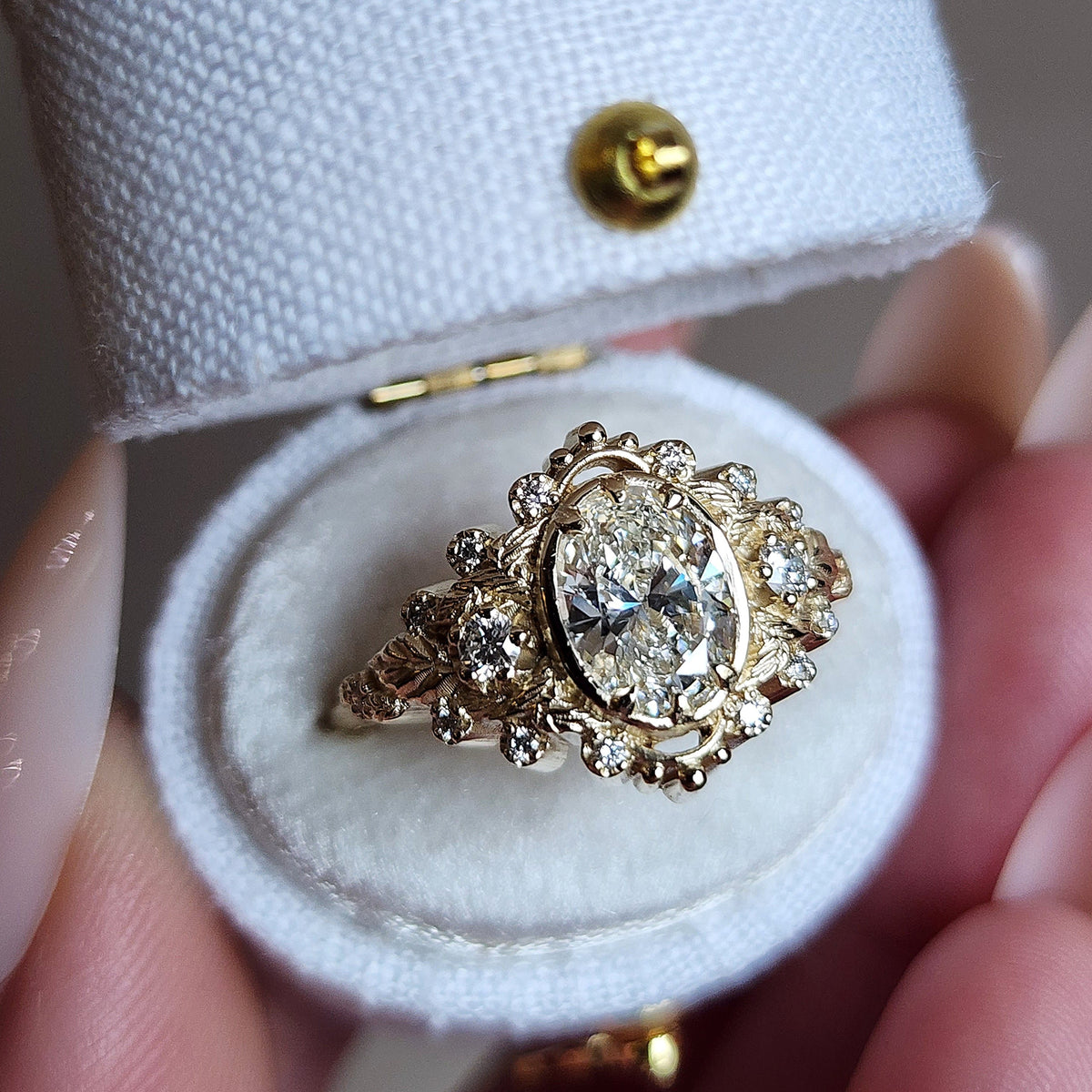 *Setting Only* Natura Engagement Ring for Build Your Own Ring with Nat ...