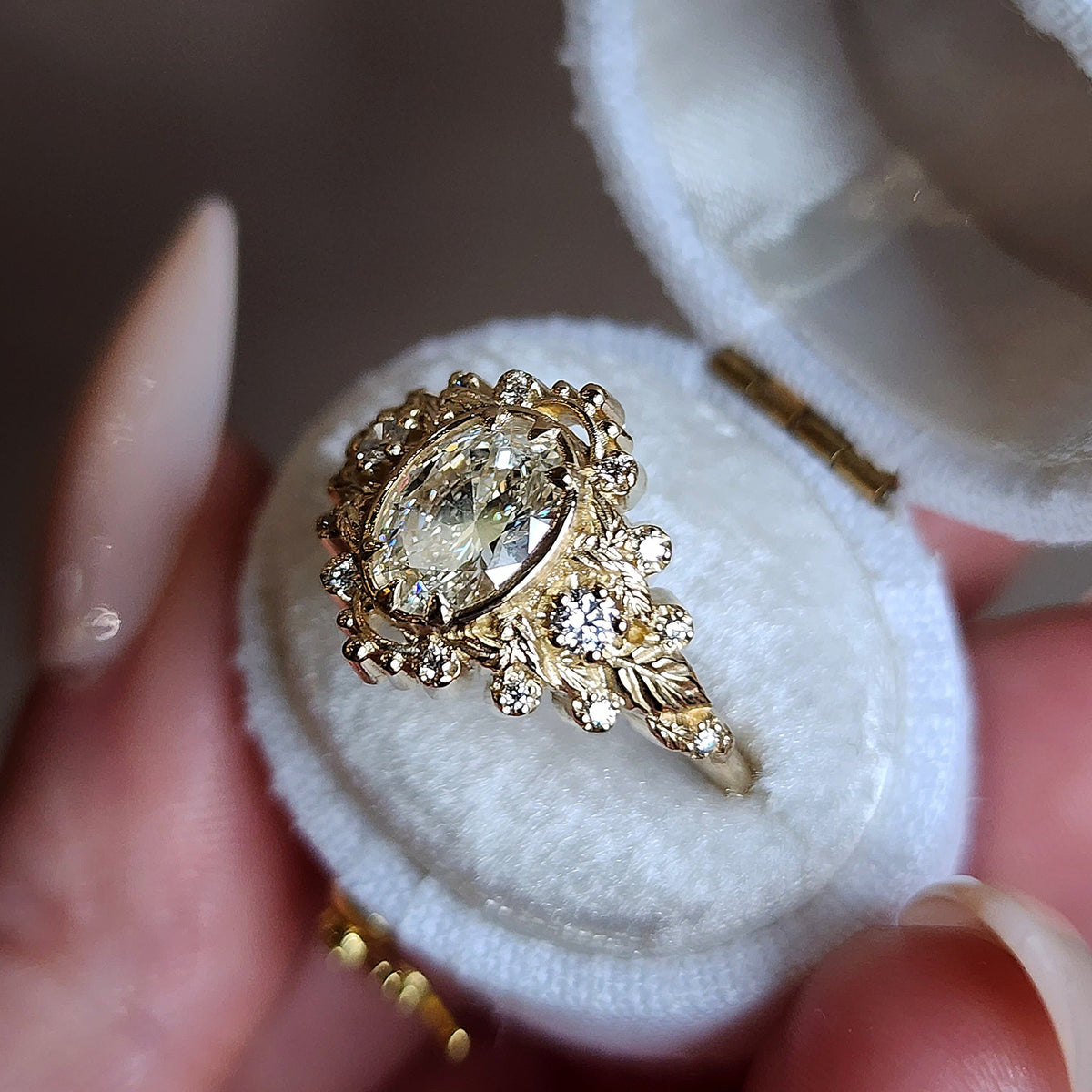 *Setting Only* Natura Engagement Ring for Build Your Own Ring with Nat ...