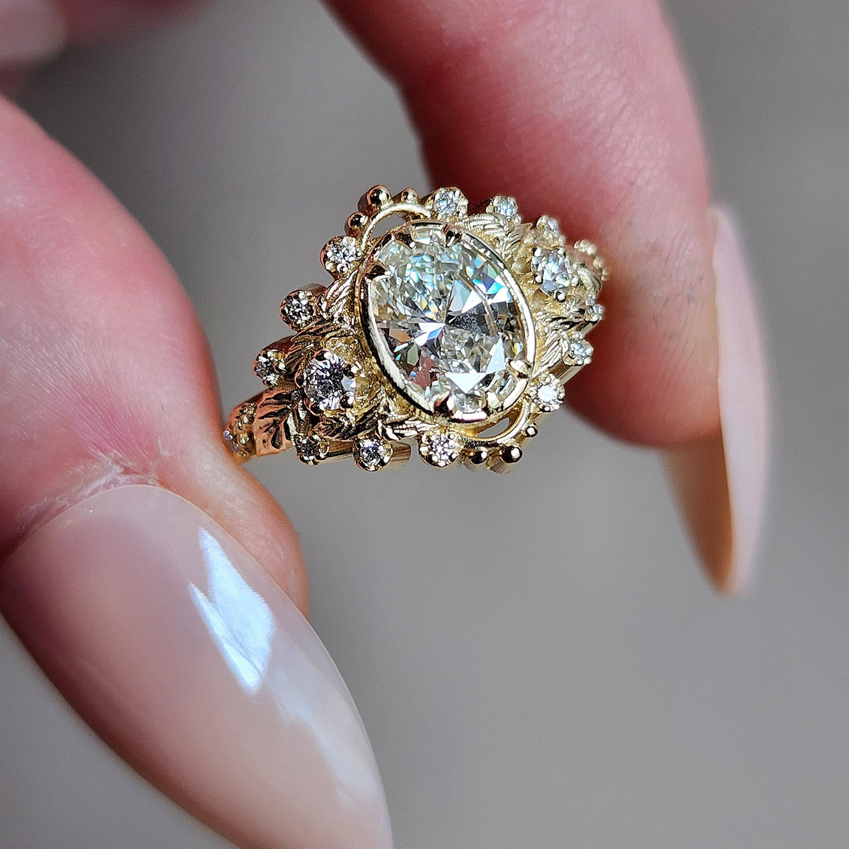 *Setting Only* Natura Engagement Ring for Build Your Own Ring with Nat ...